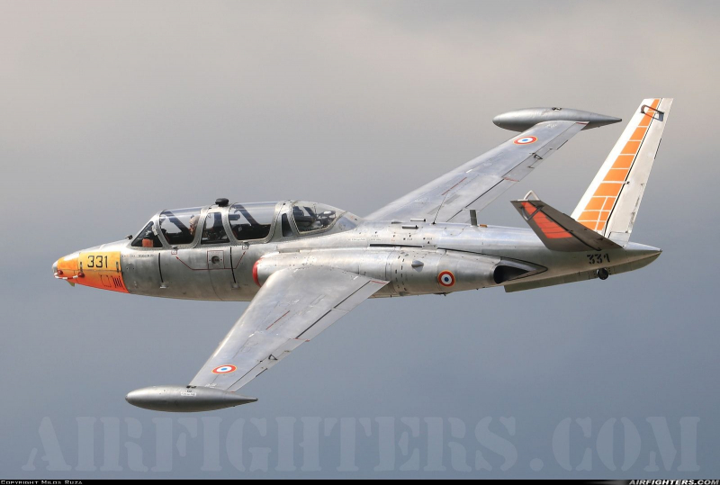 Fouga CM-170 Magister - F-AZTO