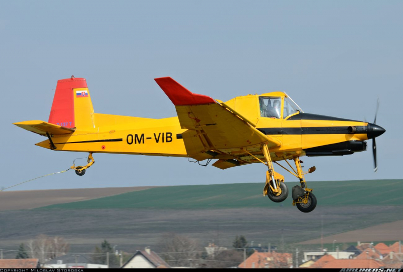 Zlin Z-137T Agro Turbo - OM-VIB
