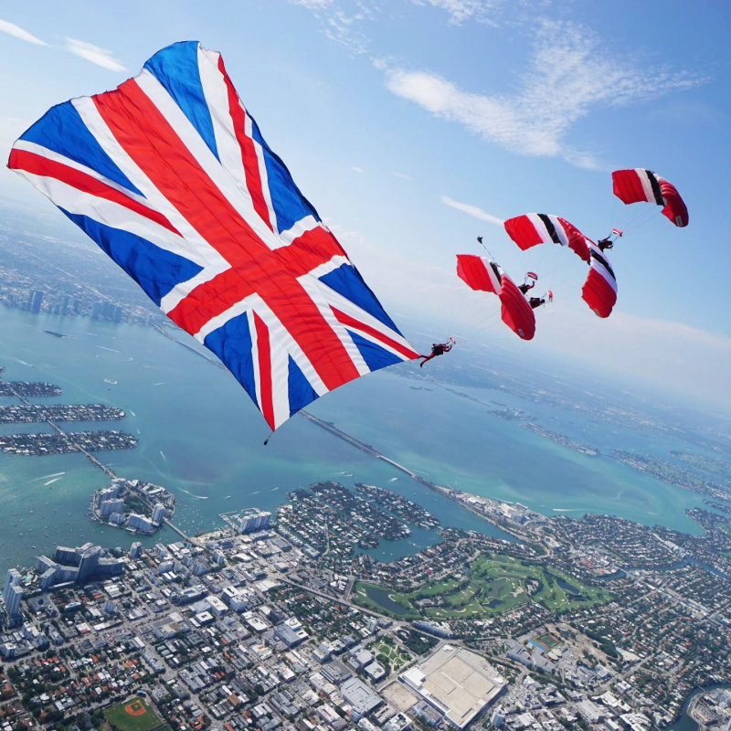 Red Devils Army Parachute Display Team